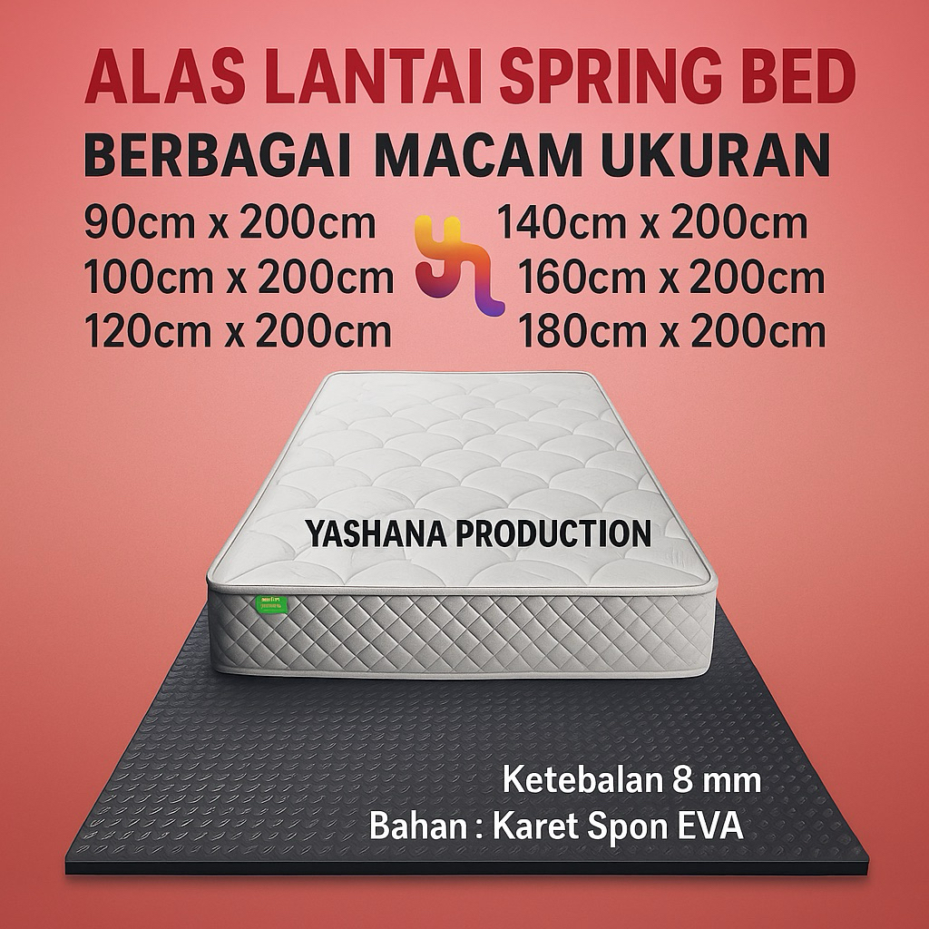 Jual ALAS Kasur/Lantai SPRING BED TEBAL 8 MM | Shopee Indonesia