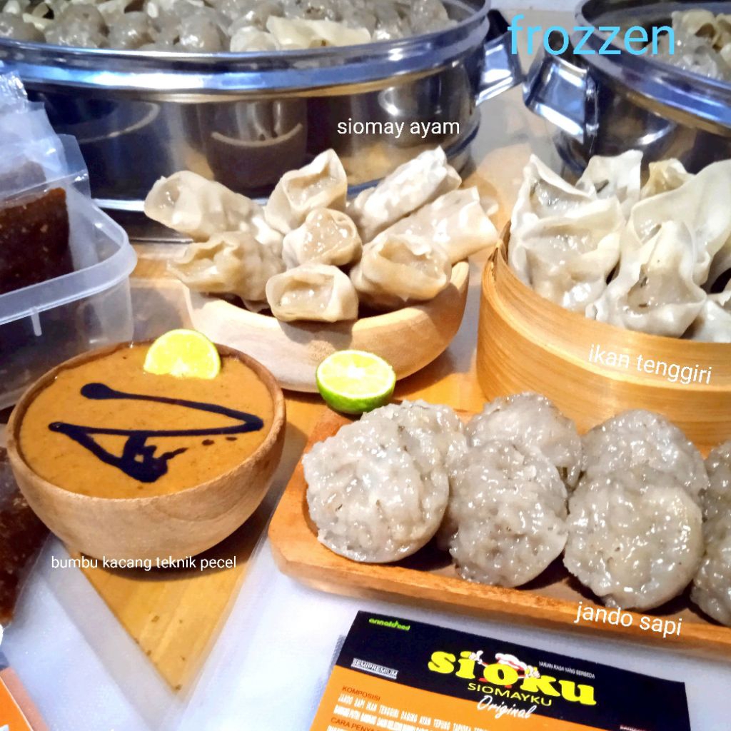 Jual SIOMAY somay Ikan Tenggiri /Ayam/Jando sapi sertifikasi Halal ...