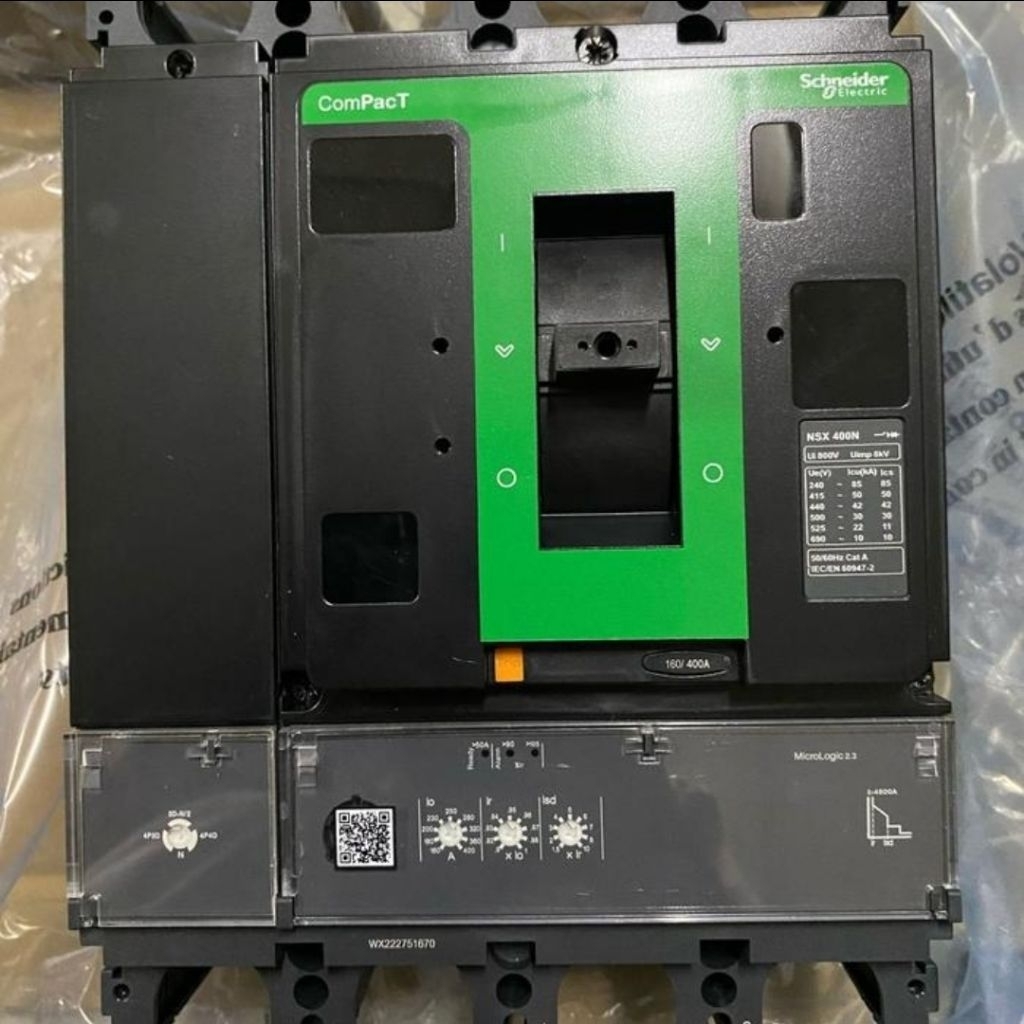 Jual MCCB NSX400N 4P-400A 50KA SNI Schneider Original | Shopee Indonesia