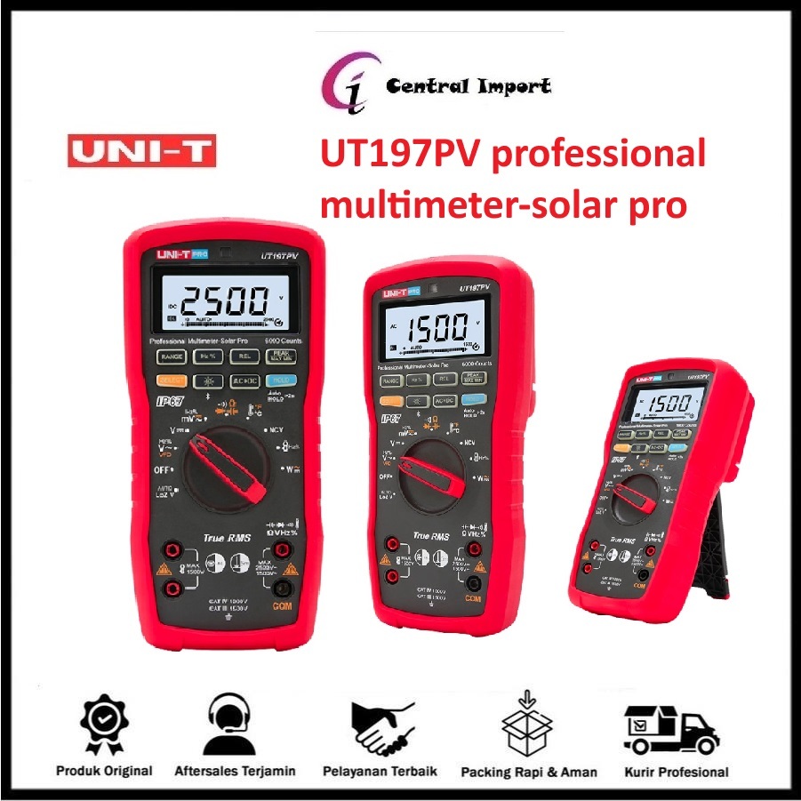 Jual UNI-T UT197PV professional multimeter-solar pro - UT197pv ...