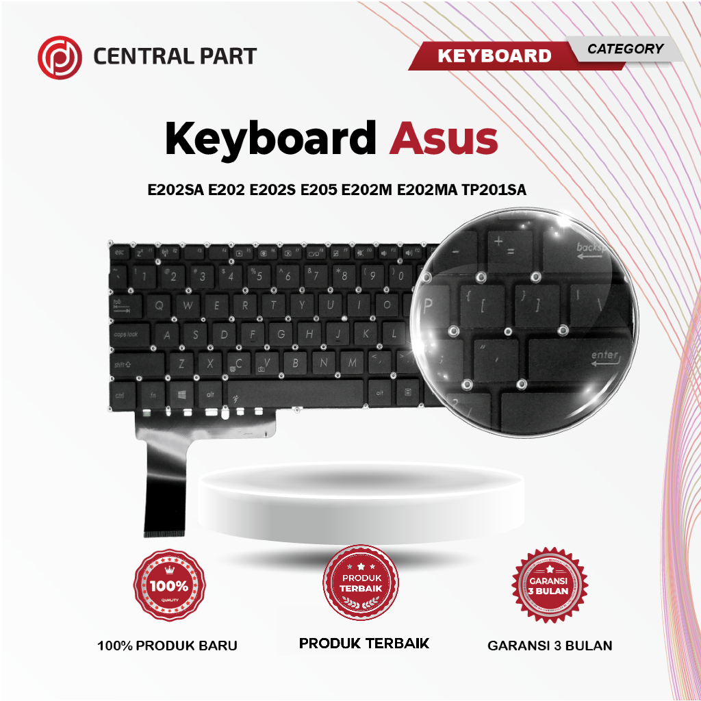Jual Keyboard Laptop Asus E202SA E202 E202S E205 E202M E202MA TP201SA ...