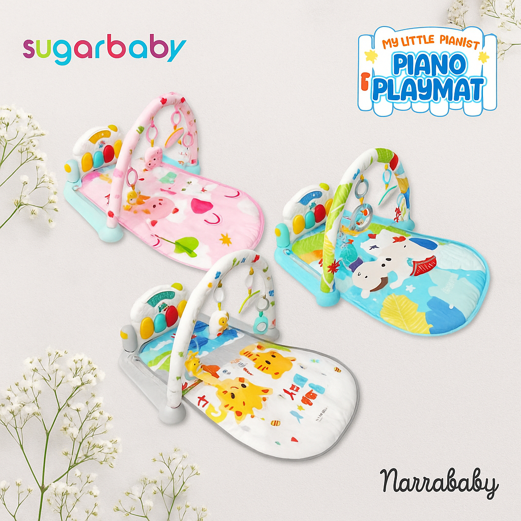 Jual Sugar Baby All in 1 Piano Playmat / Baby Playmate Karpet Mainan ...