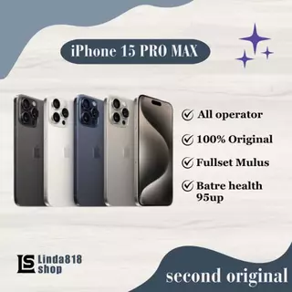 Jual iphone 15 pro max second Harga Terbaik & Termurah Januari 2026 ...