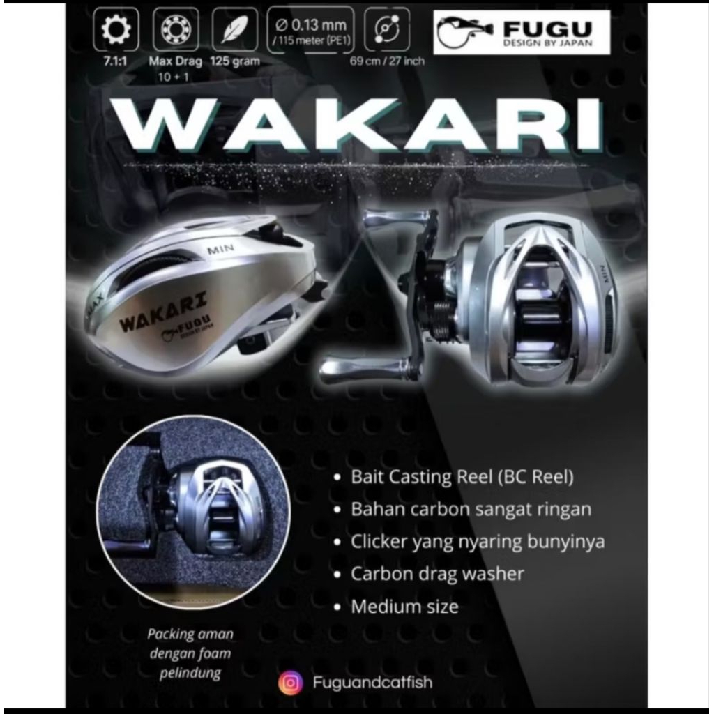 Jual Fugu Wakari dan Fugu Zen full carbon | Shopee Indonesia