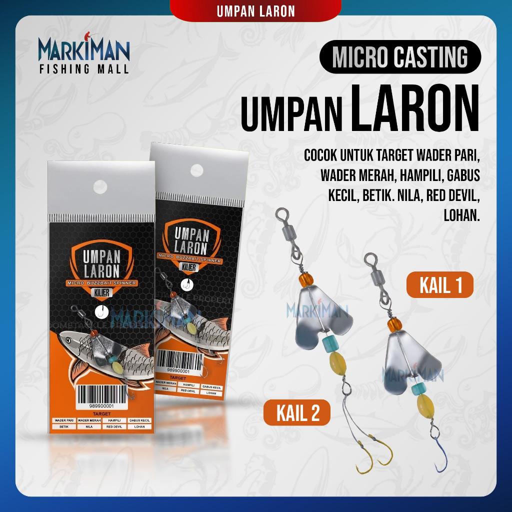 Jual Umpan Laron Lure Umpan Micro Casting Wader GID Glow In The Dark ...