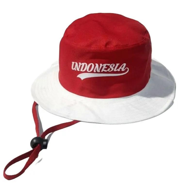 Jual TOPI BUCKET TALI INDONESIA TOPI HUT RI TOPI INDONESIA TOPI ...
