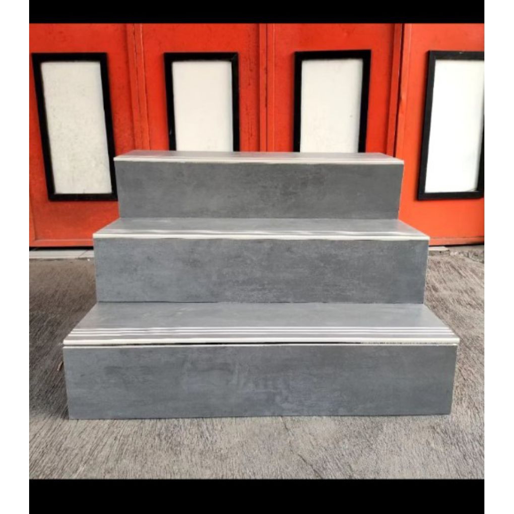 Jual granit trap tangga step nosing motyf batu matt ukuran requestt ...