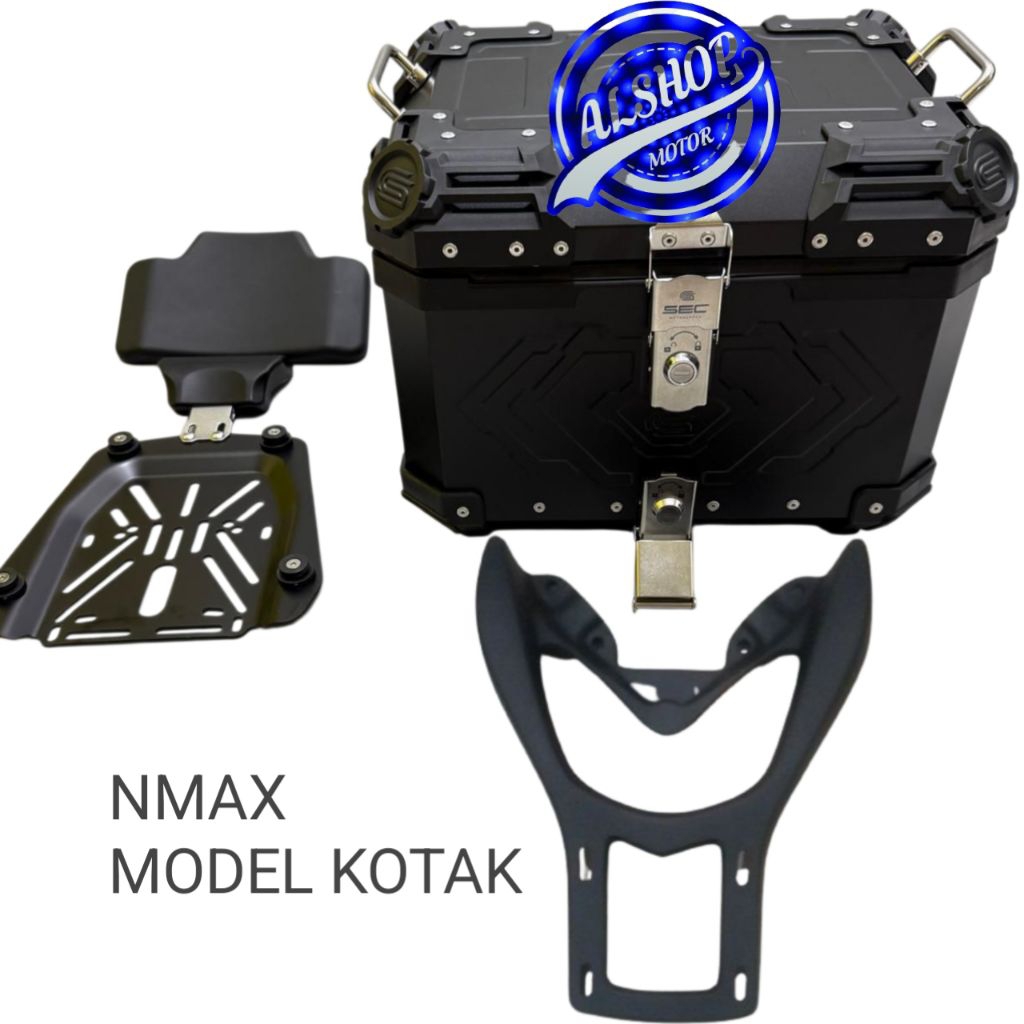 Jual PAKETAN BOX MODEL SEC DAN BREKET BOX UNIVERSAL ADV NMAX PCX VARIO ...