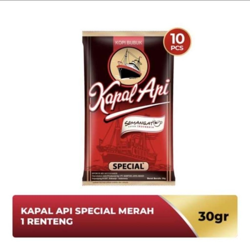 Jual Kapal Api Spesial kopi Sachet 30gr | Shopee Indonesia