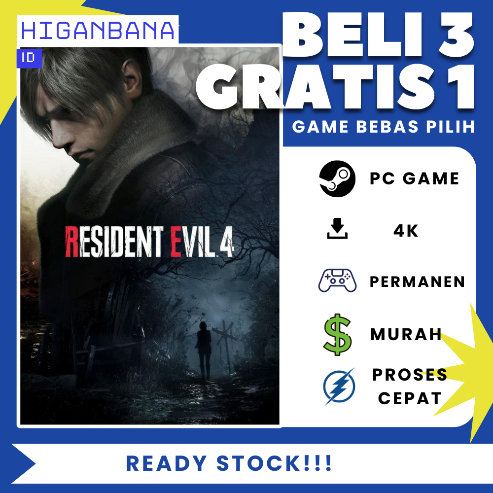 Jual RESIDENT EVIL 4 PC GAME OFFLINE | Shopee Indonesia