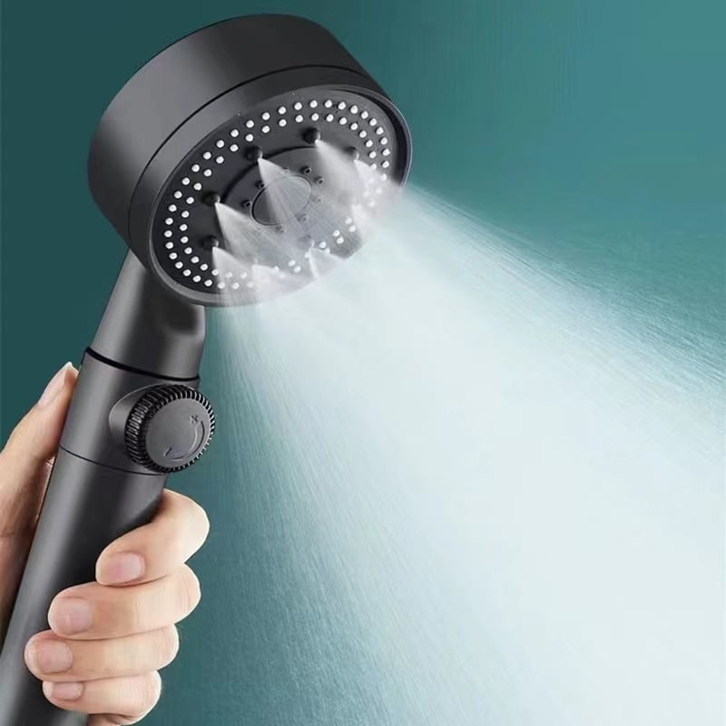 Jual Kepala Shower Mandi Hitam Premium 5 Mode | Shopee Indonesia