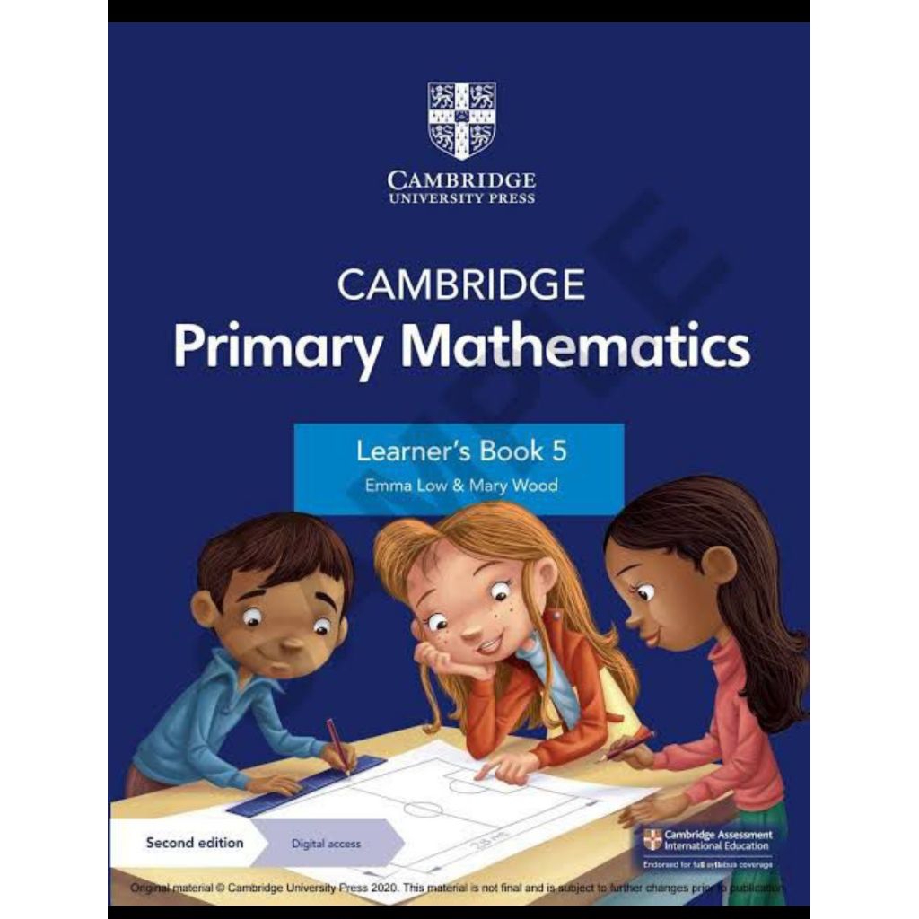 Jual buku Cambridge Primary Mathematics Learners Book 5 second edition ...