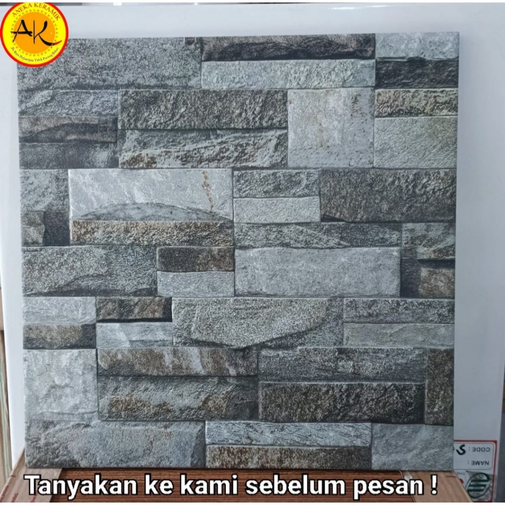 Jual Canyonland grey 40x40 Keramik Lantai Teras Garasi Dinding Kasar ...