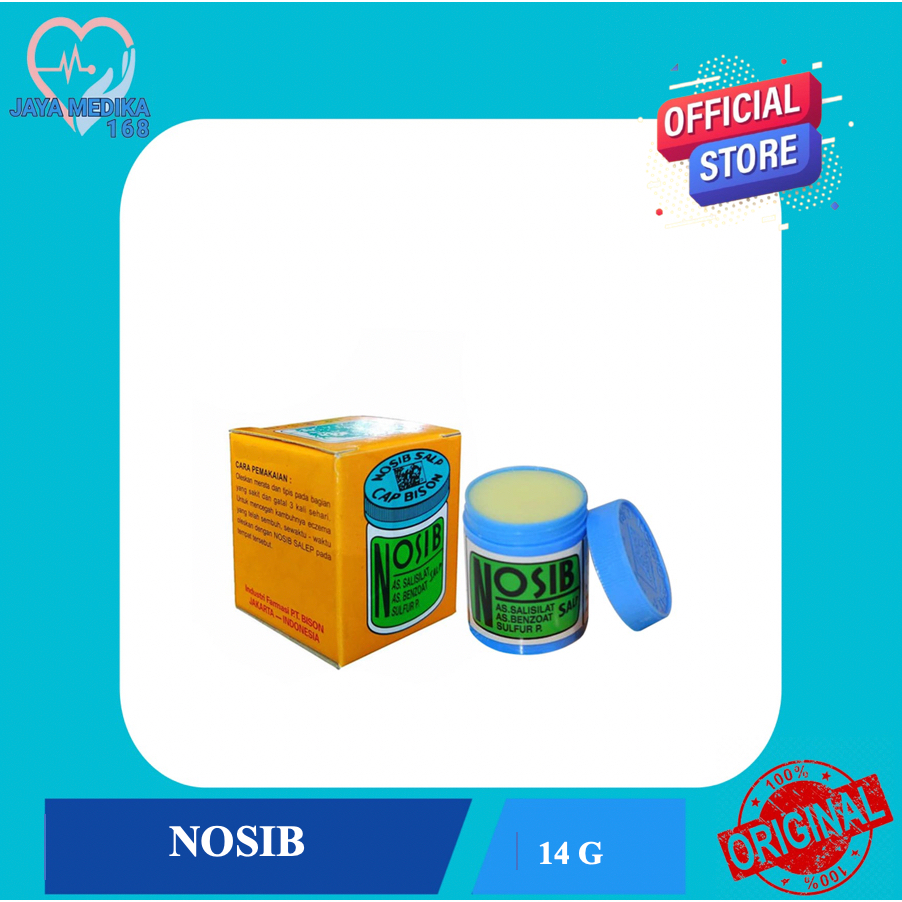 Jual NOSIB Antiseptik Cream 14g - Salep Gatal & Jamur | Shopee Indonesia