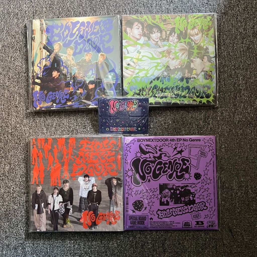 Jual [READY STOCK] [SIAP KIRIM] ALBUM BOYNEXTDOOR NO GENRE PHOTOBOOK BOARD GAME WEVERSE VER ...