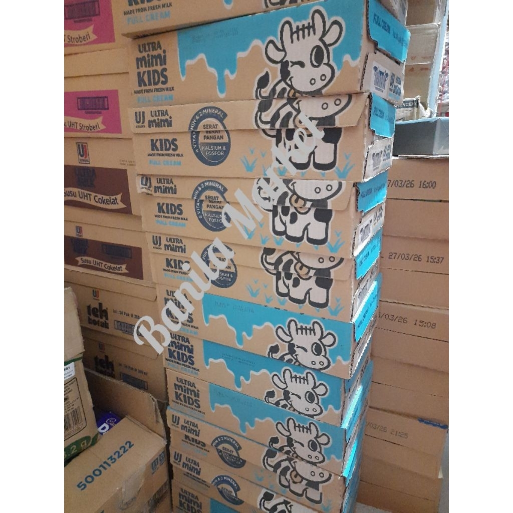 Jual Susu UHT Ultra Mimi Kids 125ml isi 40 pcs | Shopee Indonesia