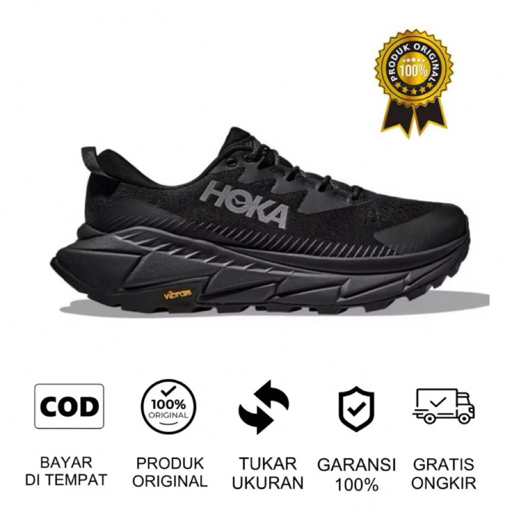 Jual SEPATU RUNNING H0KA SKYLINE FLOAT X BLACK SHOES ORIGINAL | Shopee ...