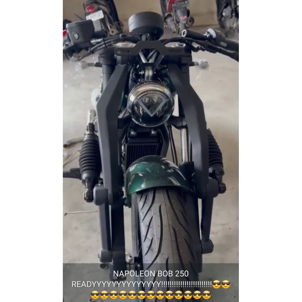 Jual Benelli NAPOLEON BOB 250 RJK57 RACING | Shopee Indonesia