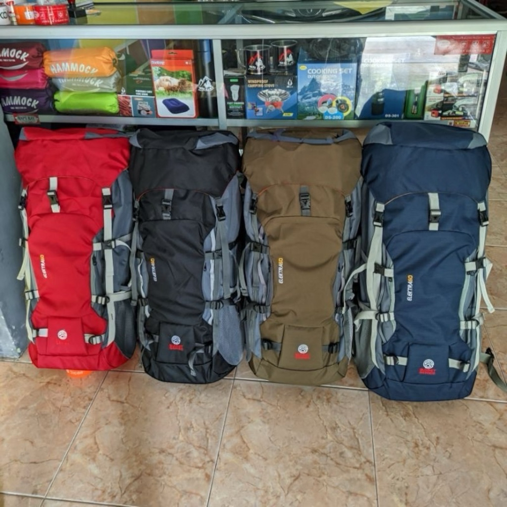 Jual Carrier hiking elextra, Tas Gunung 60L, Tas Gunung Murah | Shopee ...