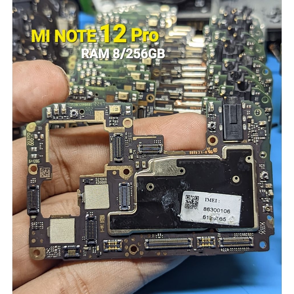 Jual MESIN XIAOMI NOTE 12 PRO 4G NORMAL RAM 8/256GB | Shopee Indonesia