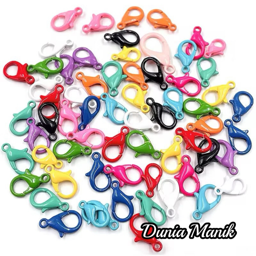 Jual (25pcs) kait udang 12mm silver Gold | Shopee Indonesia