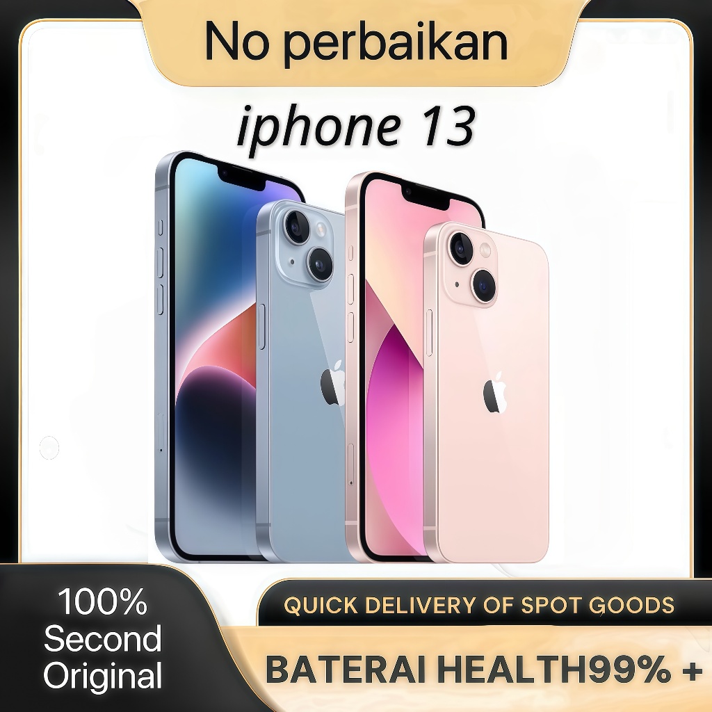 Jual iphone13 SECOND ORIGINAL FULLSET 100% MULUS BERGARANSI IP13 128GB / 256GB / 512GB FULLSET ...