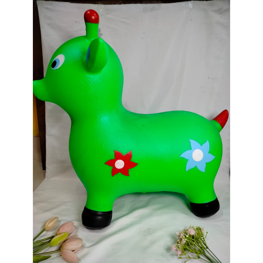 Jual Mainan Animal Jumping Kuda Karet-2243 | Shopee Indonesia