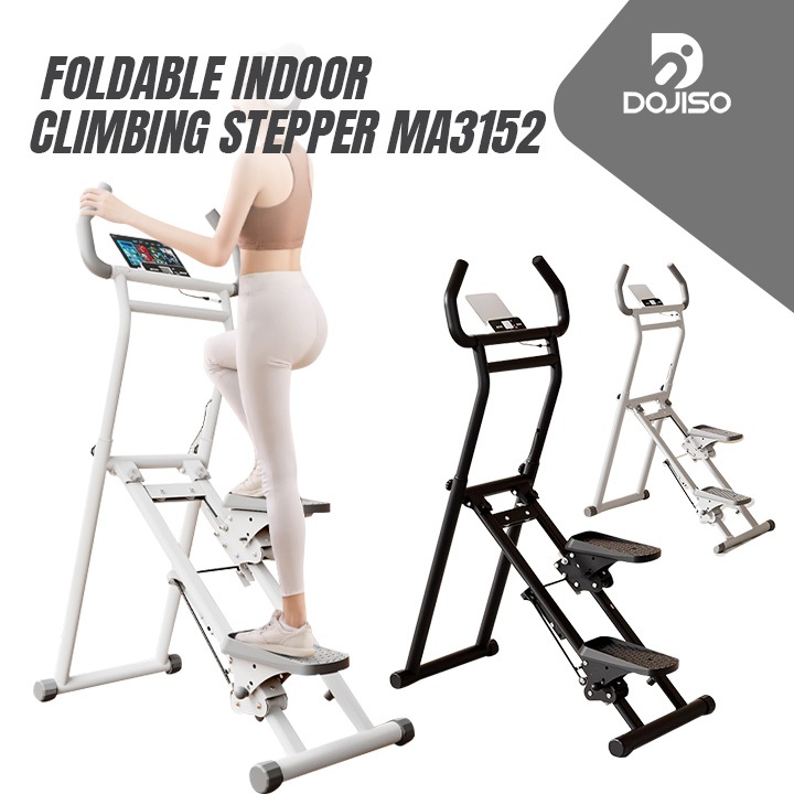 Jual Foldable Indoor Climbing Stepper MA3152 Stair Climber Mesin Panjat ...