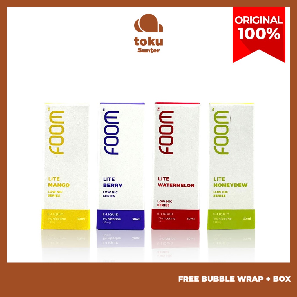 Jual FOOM LITE SERIES 10MG FOOM LITE SALTNIC 30ML FOOM ID | Shopee ...