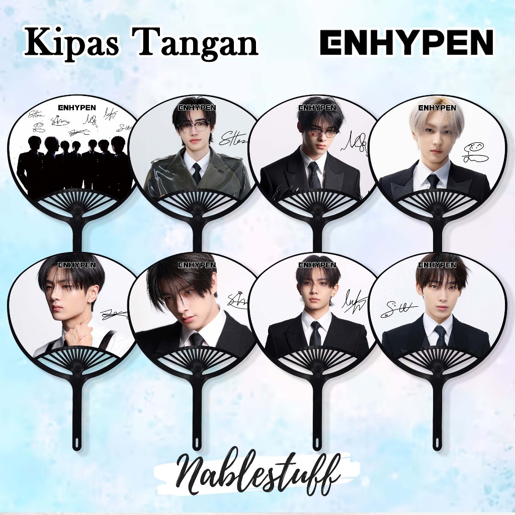 Jual Kipas TanganEnhypen DESIRE Ver-1 // Kipas Kerang // Merchandise ...