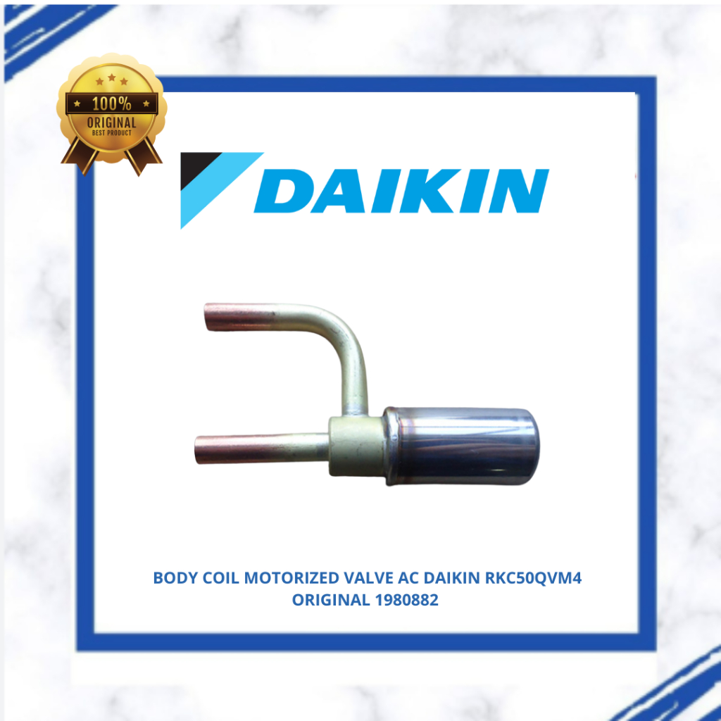 Jual BODY COIL MOTORIZED VALVE AC DAIKIN RKC50QVM4 ORIGINAL 1980882 ...