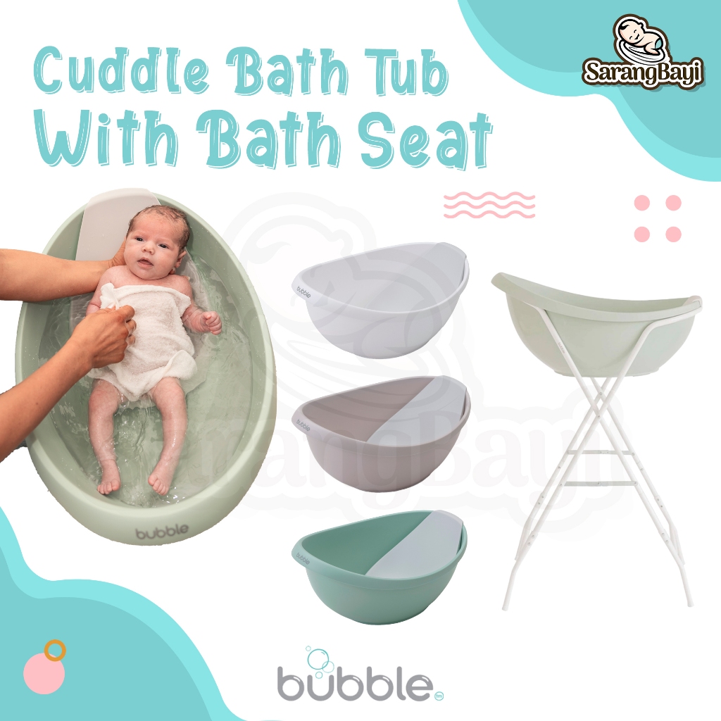 Jual Bubble Cuddle Bath Tub With Bath Seat | Bak Mandi Bayi Bathtub ...