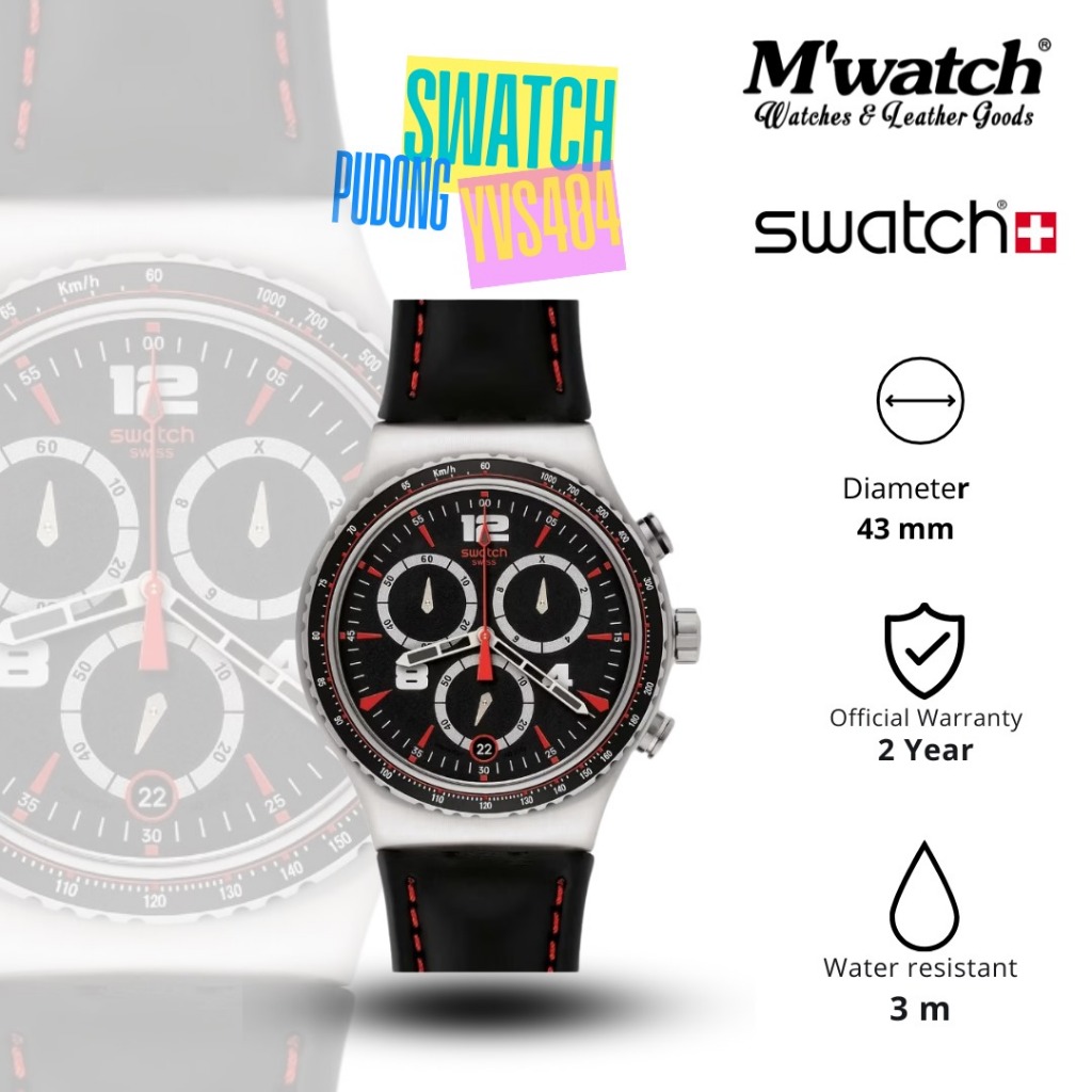 Jual JAM SWATCH PUDONG YVS404 (SECOND) | Shopee Indonesia