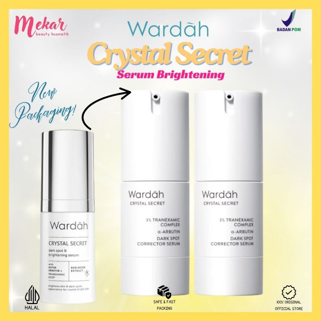 Jual WARDAH Crystal Secret 3% Tranexamic Complex Dark Spot Corrector ...