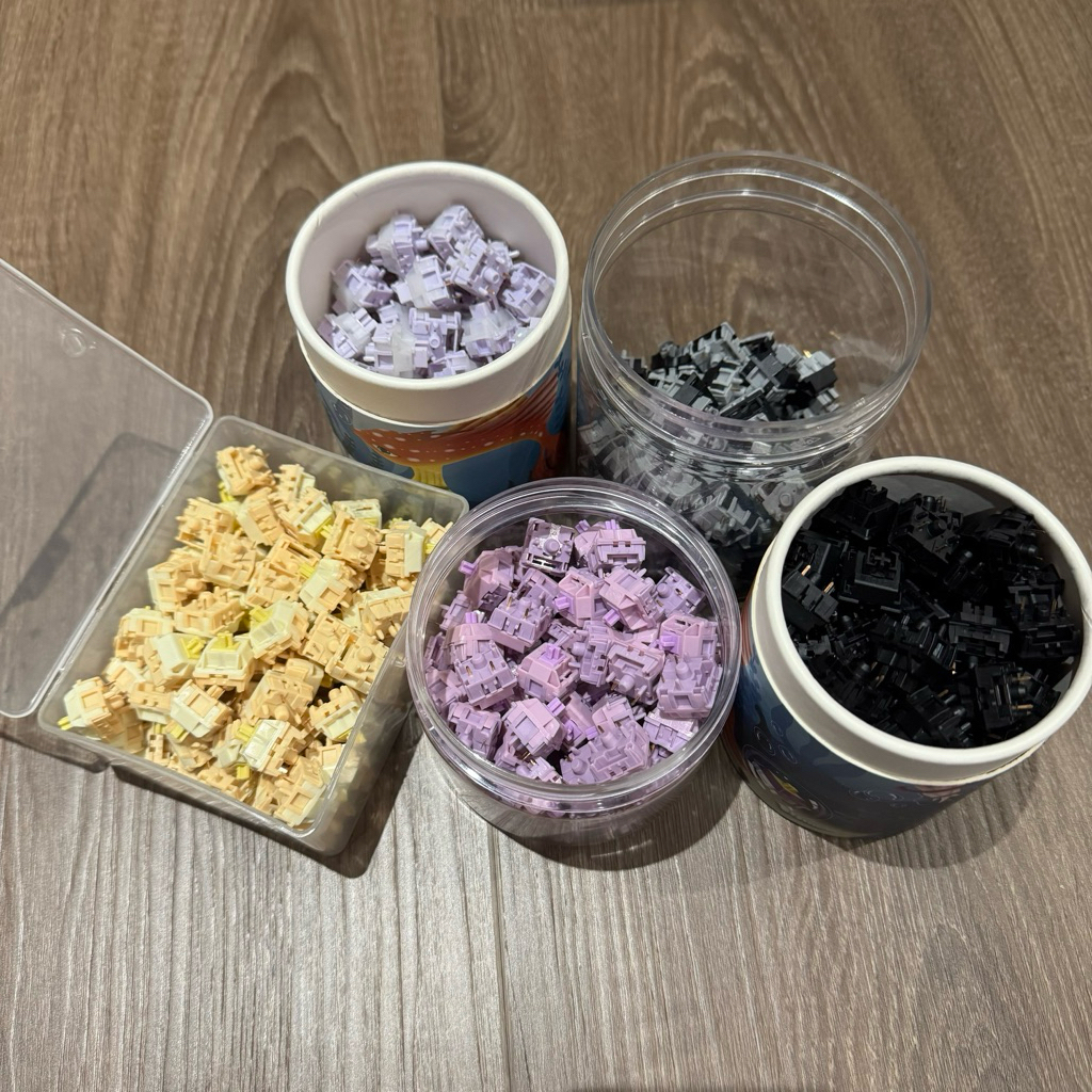 Jual Mechanical Keyboard Switch HMX Cheese Haimu Geon Black SWK Jieum ...