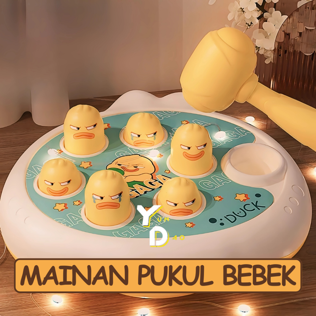 Jual Mainan Edukatif Anak Interaktif Whack-A-Mole Pukul Palu Motorik ...