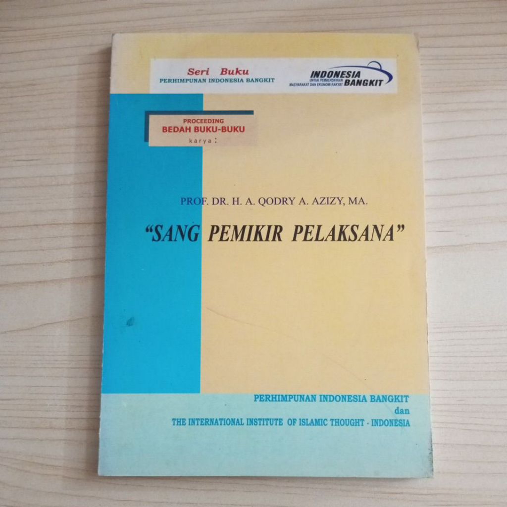Jual BUKU SANG PEMIKIR PELAKSANA PROCEEDING BEDAH BUKU BUKU OLEH PROF ...