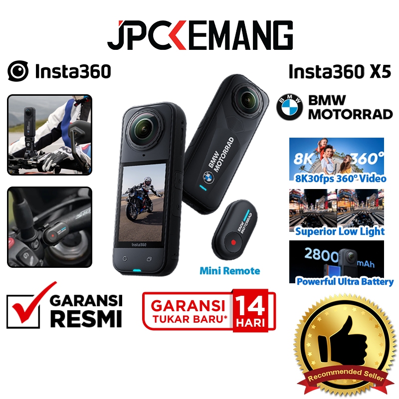 Jual Insta360 X5 8K 360 Action Camera Insta 360 One X5 Action Cam ...