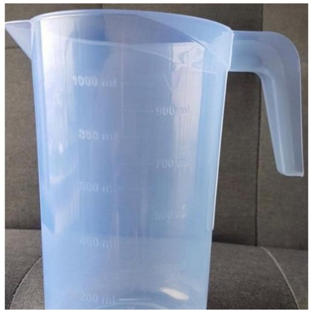 Jual Gelas Ukur Plastik Gelas Takar Adonan Plastik 1000ml 1liter Tantos ...