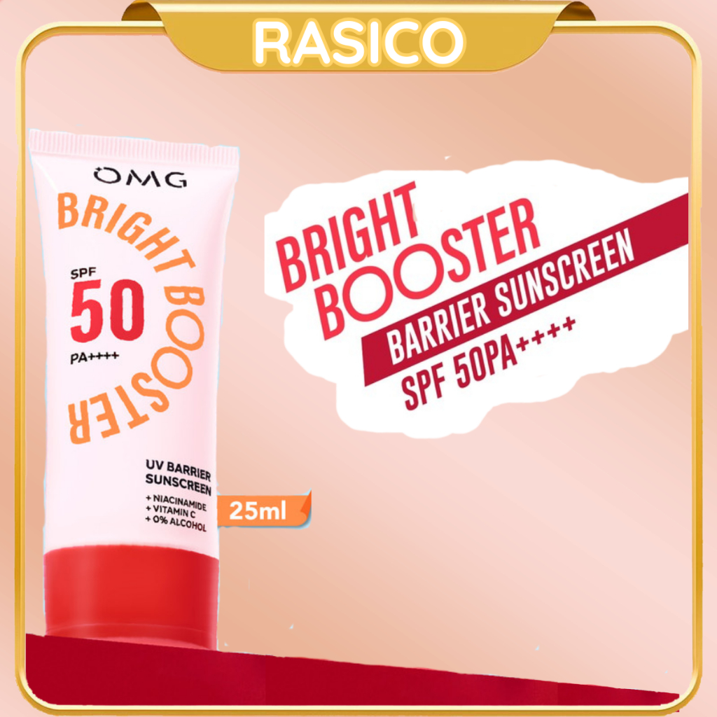 Jual OMG Sunscreen Bright Booster UV SPF 50 PA++++ | OhMyGlow | Tabir ...