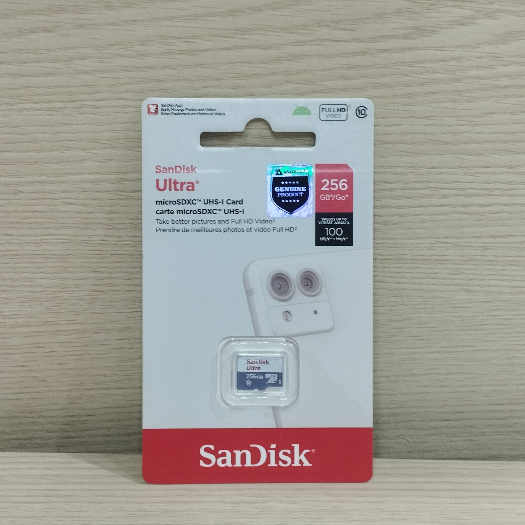 Jual Sandisk Ultra Micro SD 256GB 100Mbps CLASS 10 MicroSDXC Original | Shopee Indonesia