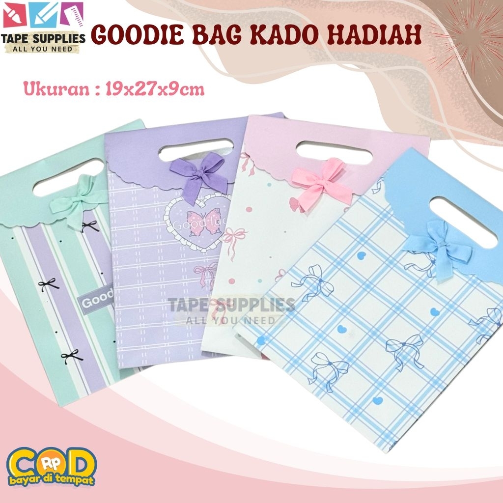 Jual Shopping bag - Paper bag Motif PITA LUCU Paper Bag Hadiah / Tas ...