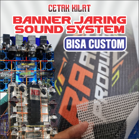 Jual Cetak Kilat - BANNER SOUND BANNER JARING BANNER LUBANG BENDERA ...