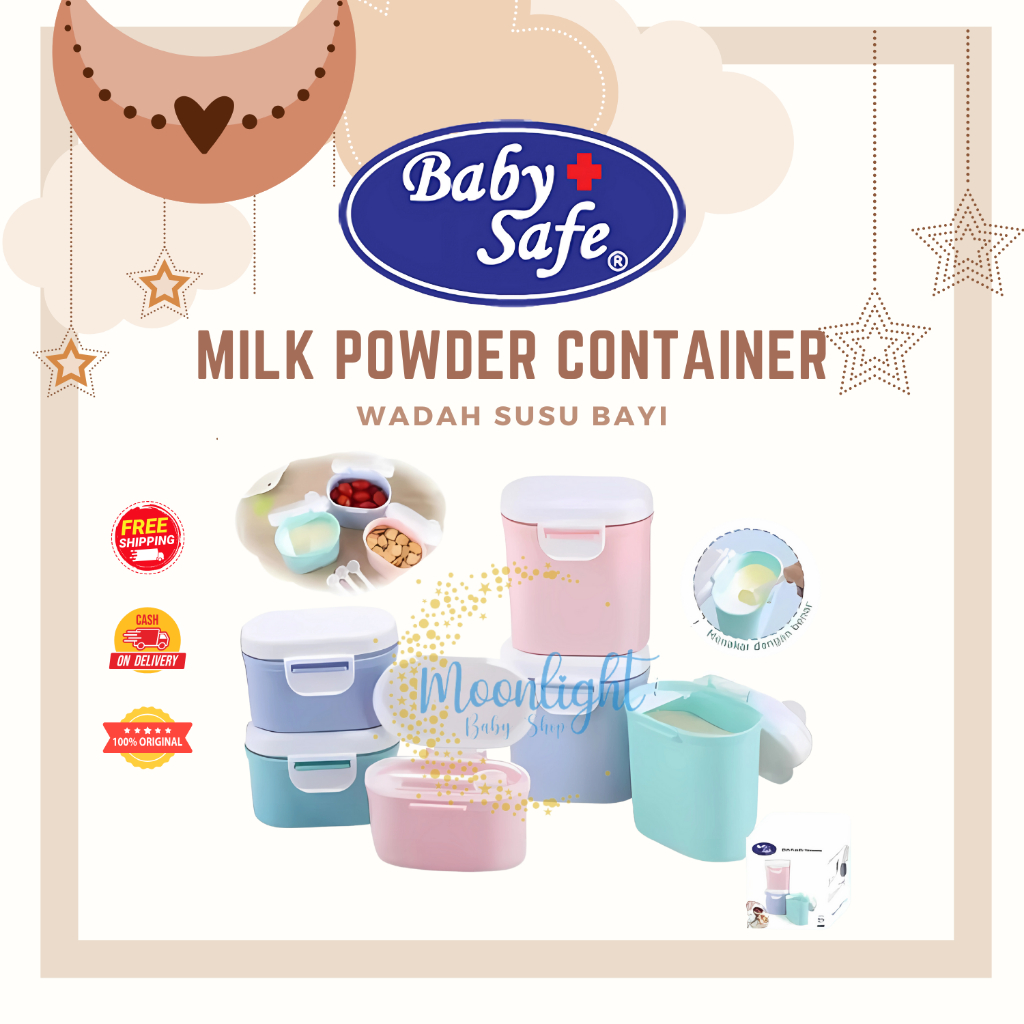 Jual Baby Safe Kotak Susu Portable/Tempat Simpan Susu/Toples Susu Milk ...