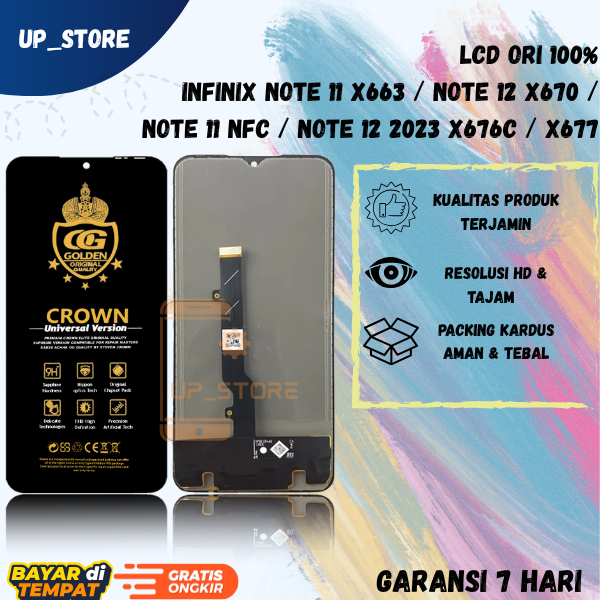 Jual LCD TOUCHSCREEN INFINIX NOTE 11 X663 / NOTE 12 X670 / NOTE 11 NFC ...