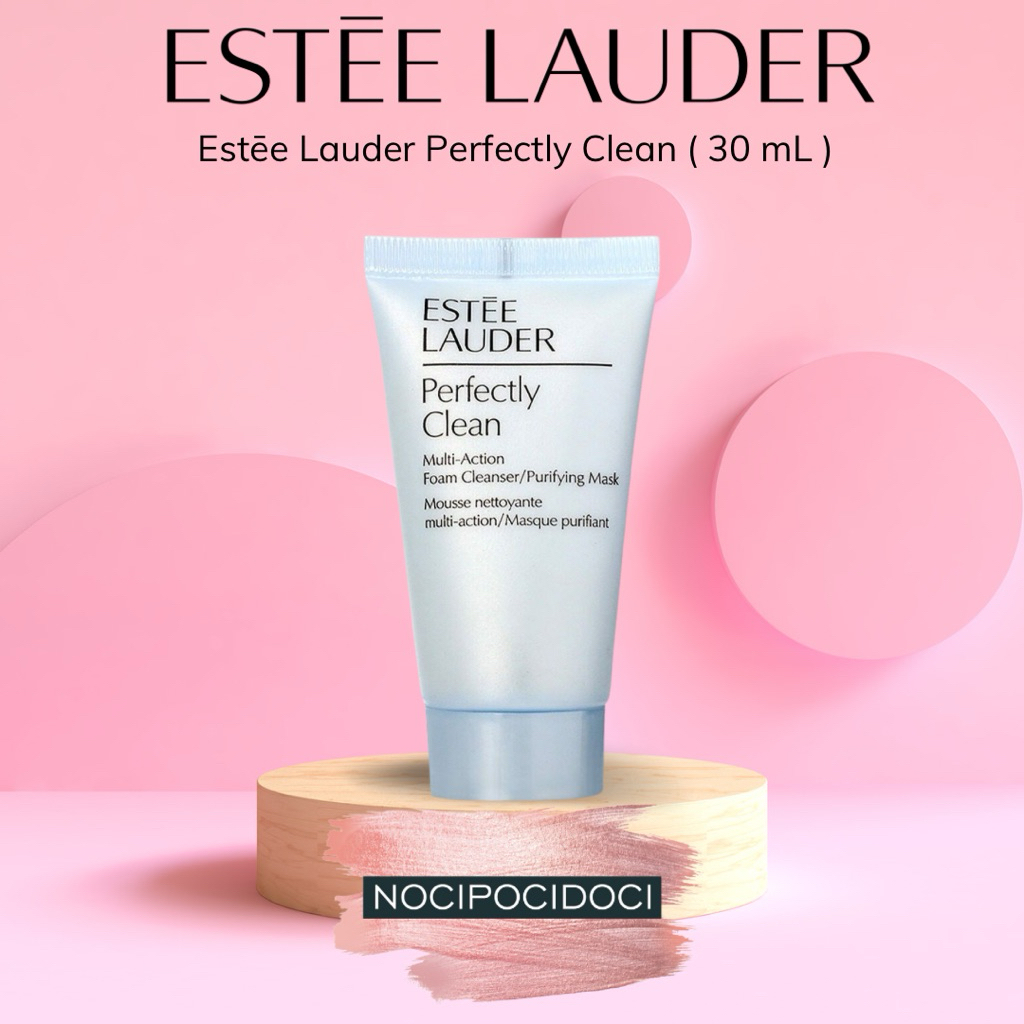 Jual Estee Lauder Perfectly Clean Foam Cleanser ( 30 mL ) | Shopee ...