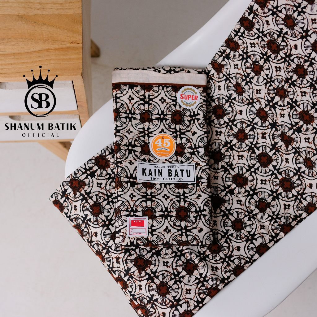 Jual Kain Jarik Batik MODERN 45 PUTIH SERIES - Kain Samping Panjang ...