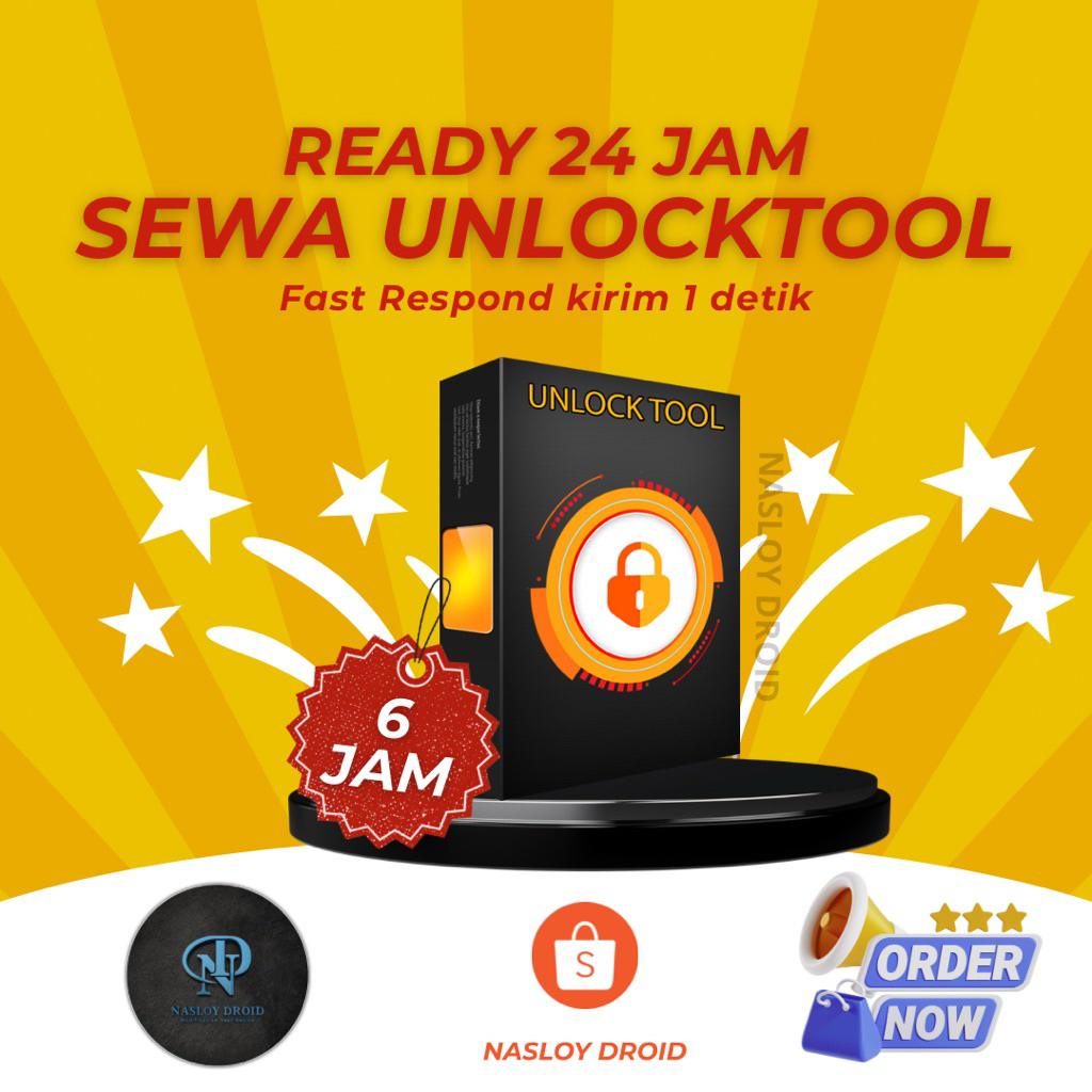 Jual SEWA UNLOCKTOOL 6 JAM LAYANAN 24 JAM KECUALI TIDUR | Shopee Indonesia