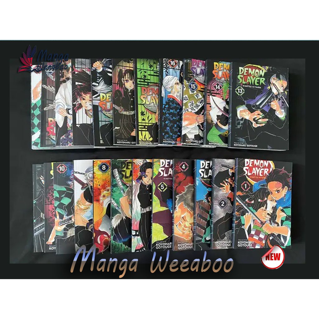 Jual Komik Demon Slayer, 1 - 23 Books series (English) - Manga Weeaboo ...