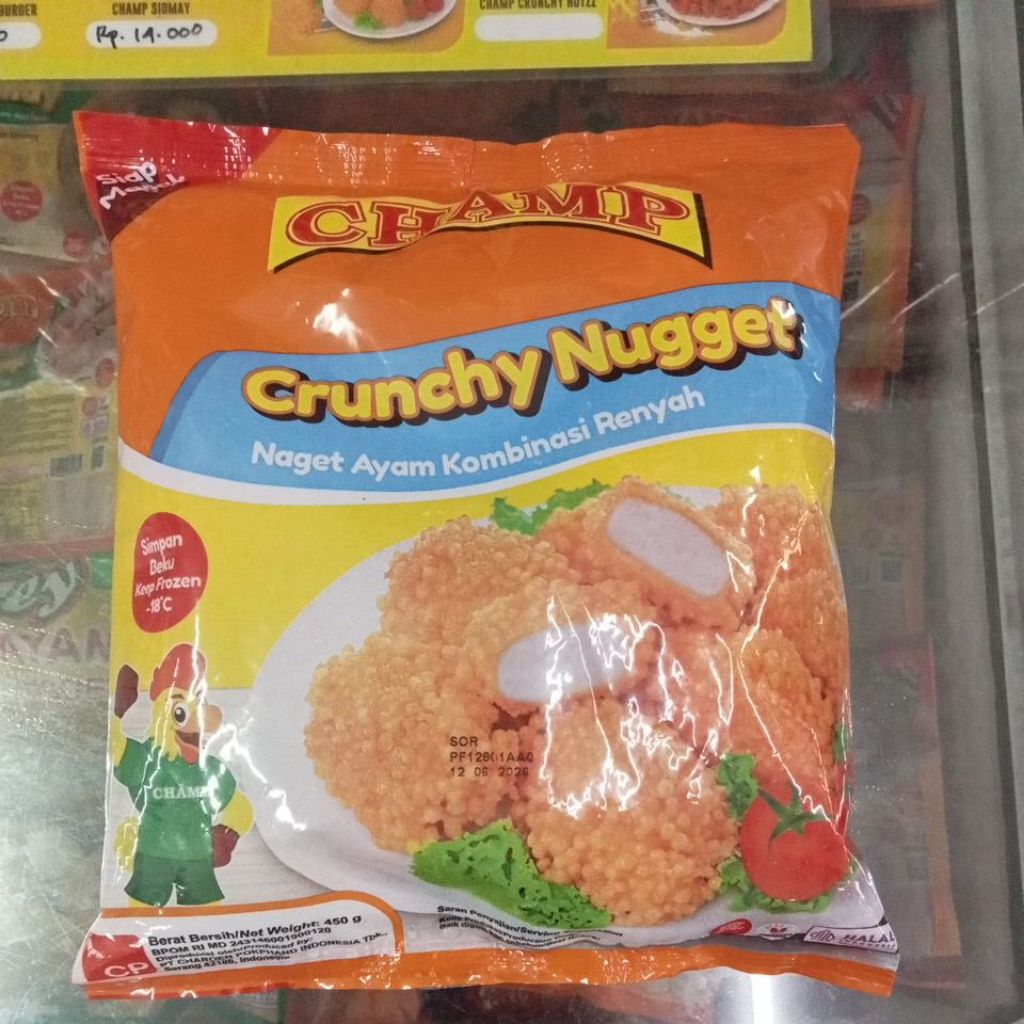 Jual Champ Crunchy Nuget 450gr | Shopee Indonesia